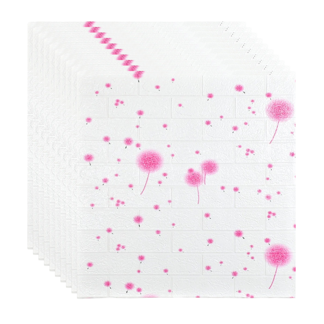 Tapet 3D Autoadeziv, Macvi®, dimensiuni 70x77, Model Caramida Papadie ...